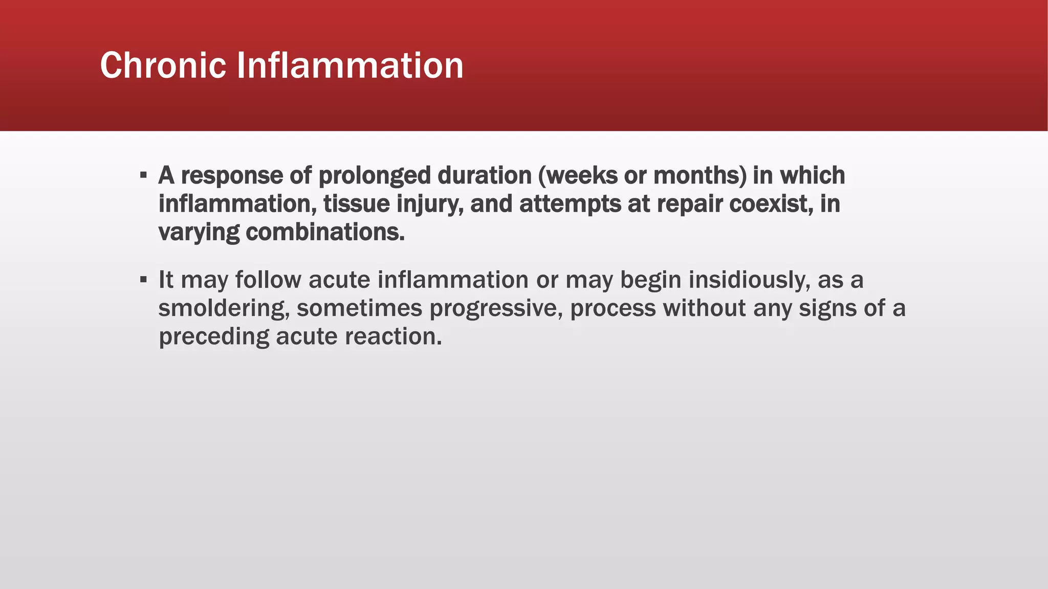 Basic Features of Inflammation and Repair | PPTX