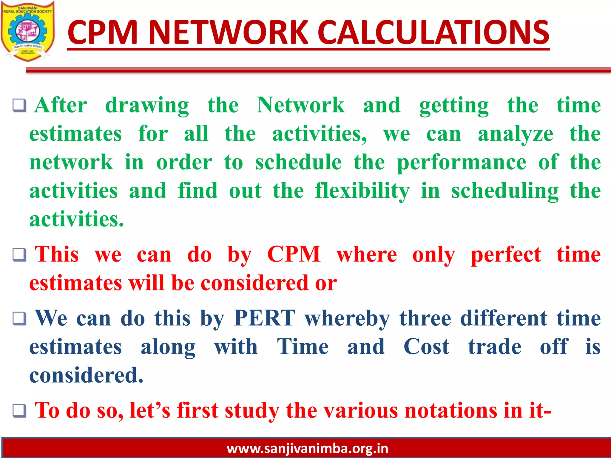 4.9 cpm network calculations | PDF