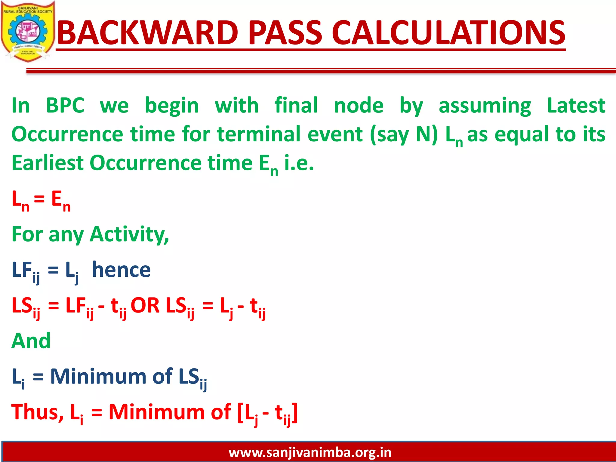 4.9 cpm network calculations | PDF