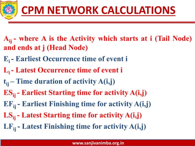 4.9 cpm network calculations | PDF