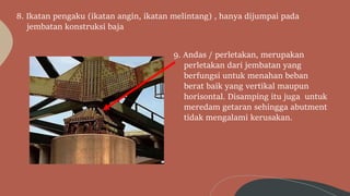 4. bagian bagian struktur konstruksi jembatan | PPTX