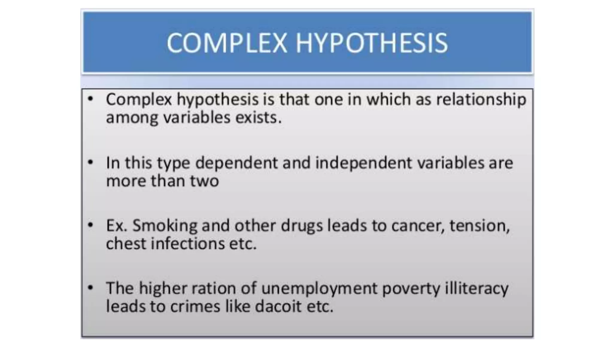 research problem and hypothesis | PPTX