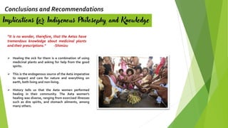 Indigeneous Philosophy of Aeta Woman Healers | PDF