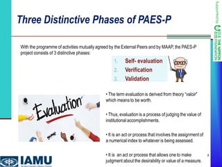 The IAMU-PAESP Project Implementation Benefits : The MAAP Experience | PDF