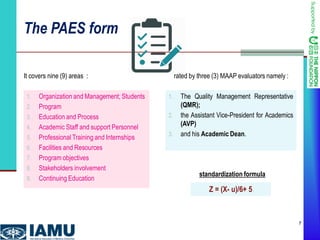 The IAMU-PAESP Project Implementation Benefits : The MAAP Experience | PDF