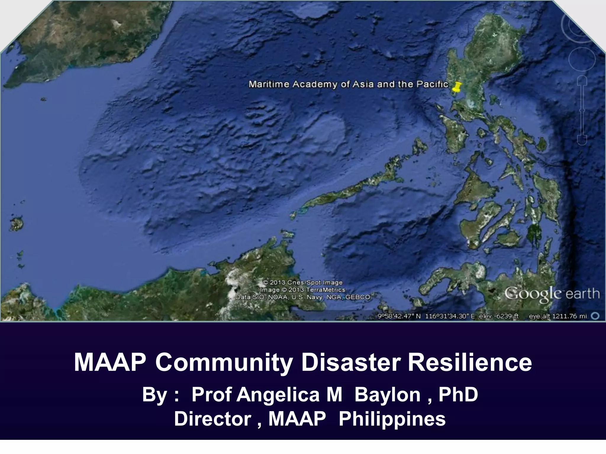 MAAP Disaster Resilience | PDF