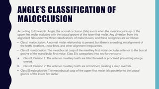 Mastication, orientatory lines and dental xray | PPT