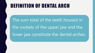 Mastication, orientatory lines and dental xray | PPT