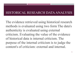 unit 6 historical research | PDF