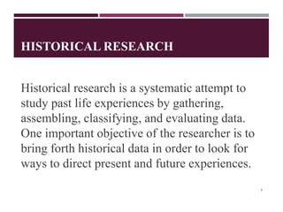 unit 6 historical research | PDF