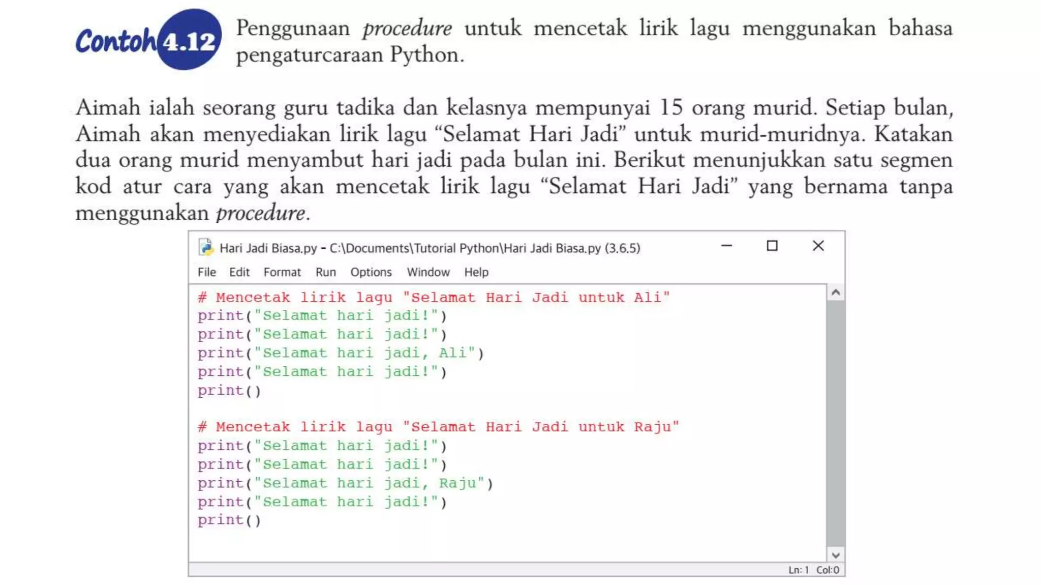 4.2.3 menulis pernyataan function dan procedure | PPTX