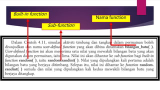 4.2.3 menulis pernyataan function dan procedure | PPT