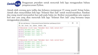 4.2.3 menulis pernyataan function dan procedure | PPT