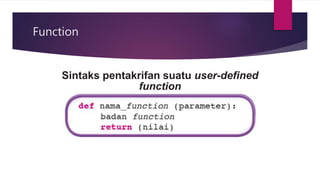 4.2.3 menulis pernyataan function dan procedure | PPTX