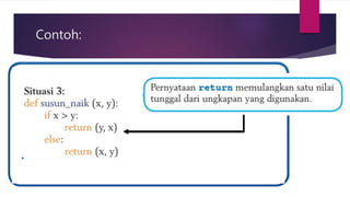 4.2.3 menulis pernyataan function dan procedure | PPTX