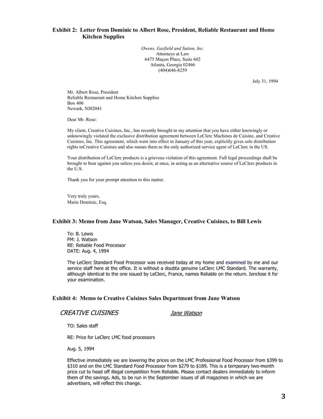 4 Le Clerc Machines de Cuisines | DOCX | Recalls | Consumer Issues