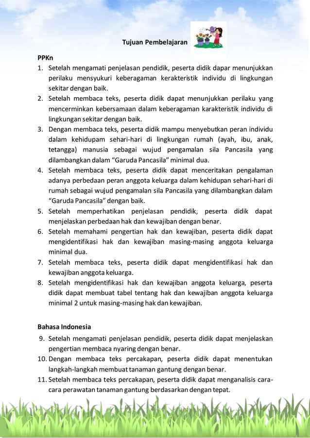 LKPD kelas 3 semester 1 tema 2 | DOCX