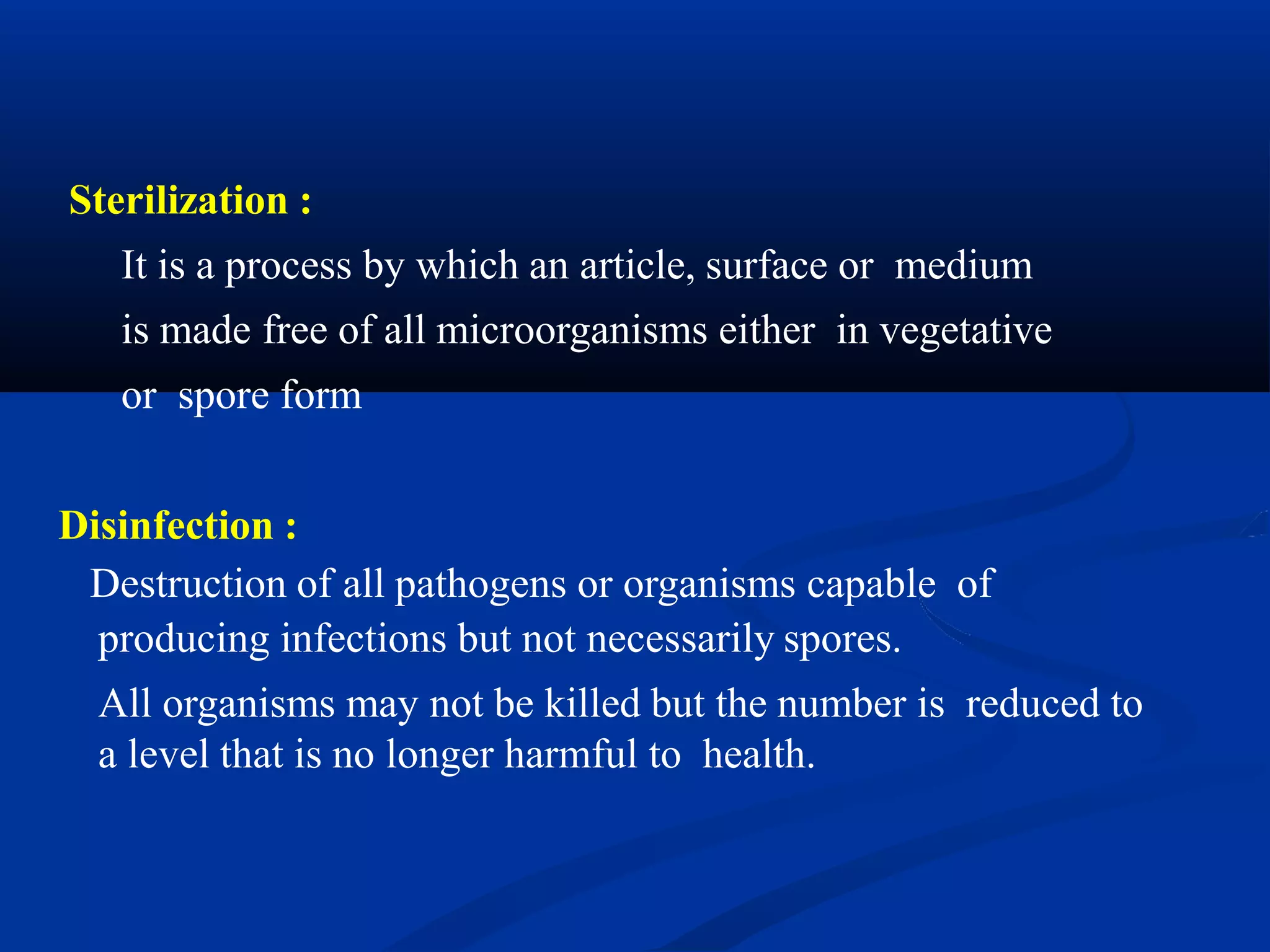 4. sterilisation | PPTX