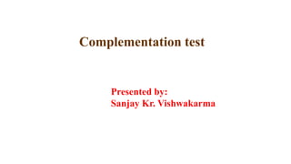 Complementation test | PPT