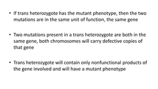 Complementation test | PPT