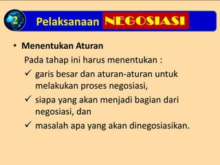 Tahapan dalam NEGOSIASI _ Materi Training "NEGOTIATION SKILLs" | PPTX