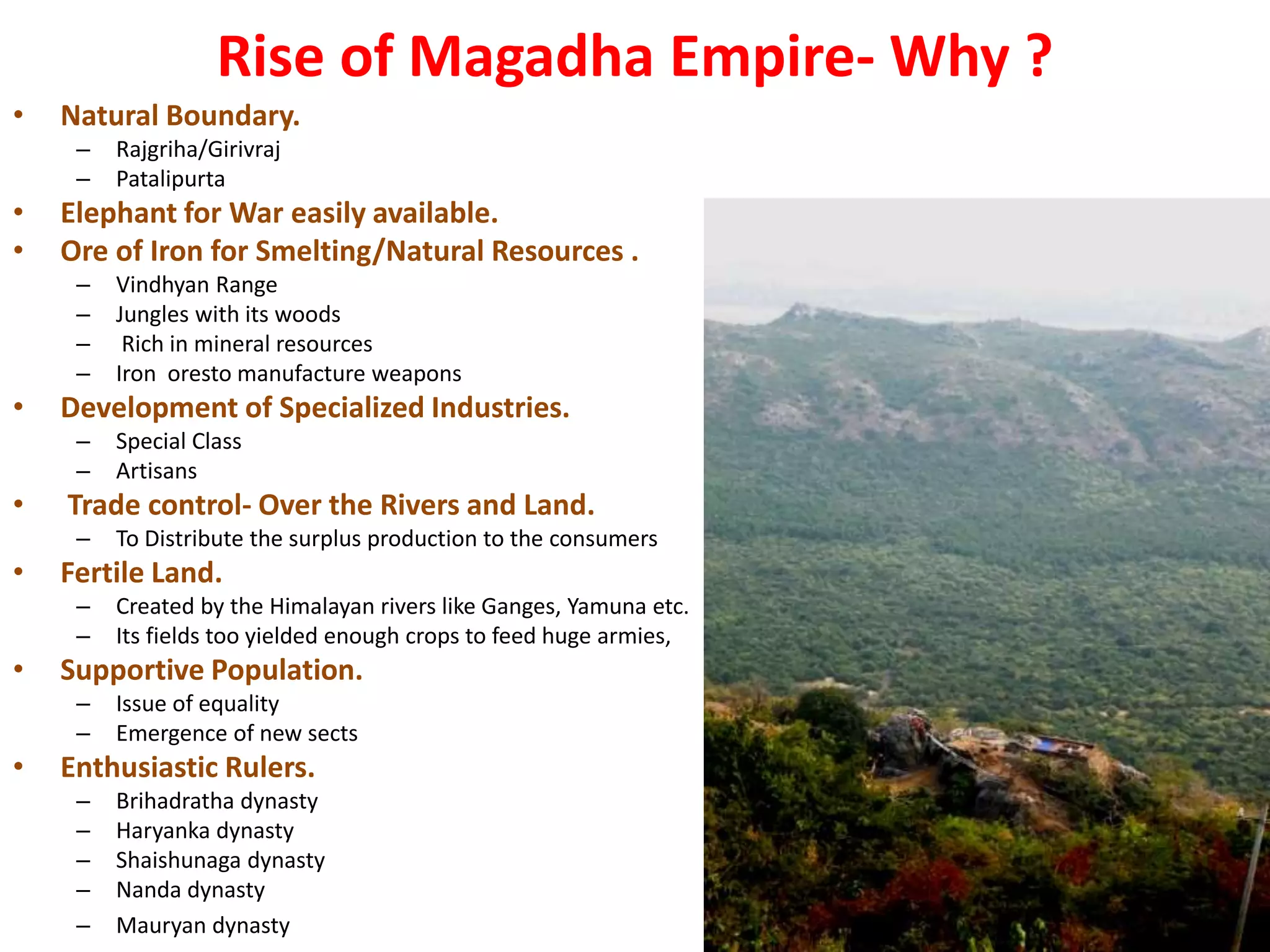 Rise of Magadha Empire- Part-II | PPTX