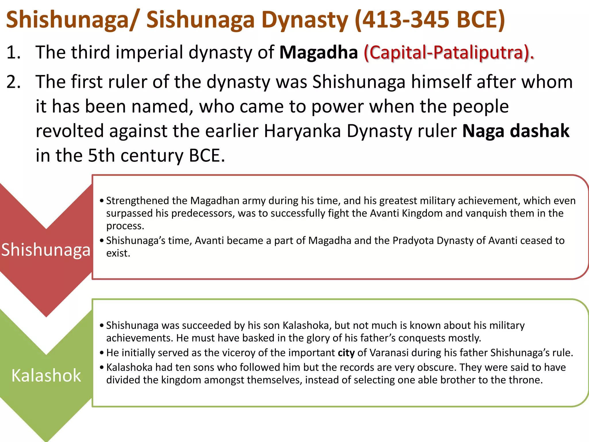 Rise of Magadha Empire- Part-II | PPTX