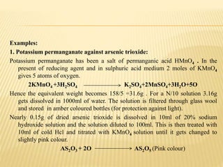 4. redox titrations | PPTX
