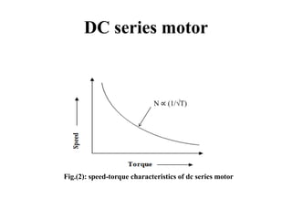 DC motors characteristics, Torque & Speed Equations, Torque -Armature ...