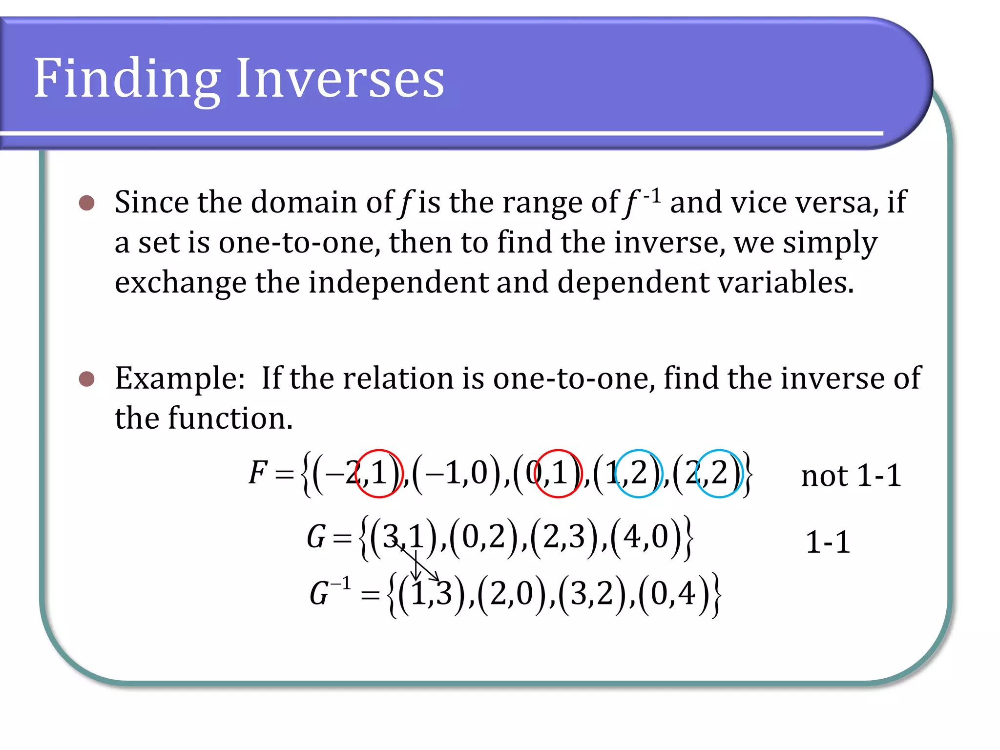 4.1 Inverse Functions | PDF