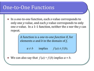 4.1 Inverse Functions | PDF