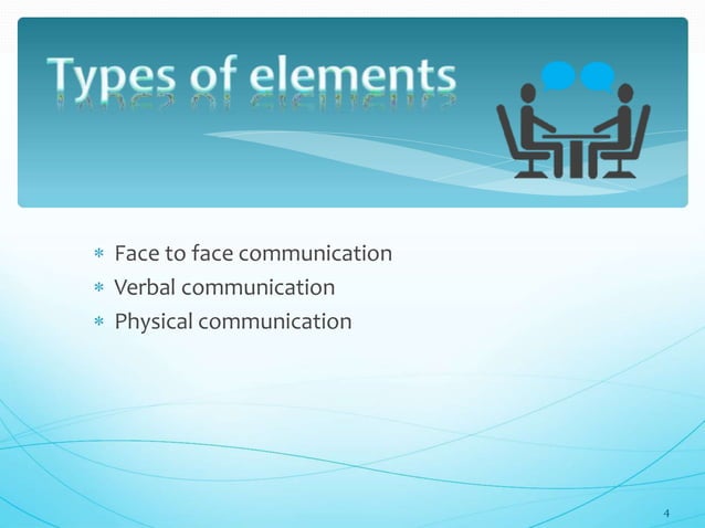 Elements of Communication | PPTX
