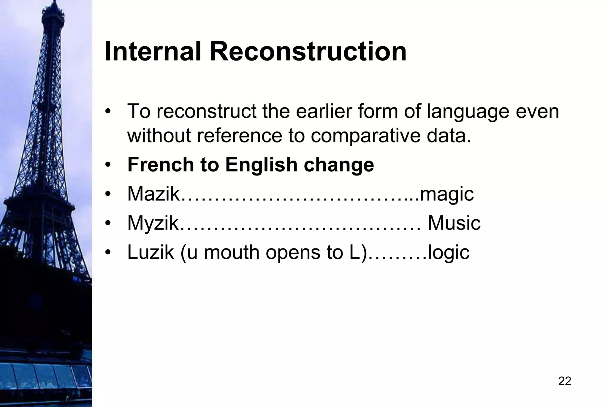 4. intro to lang. 19th century . new words | PPT