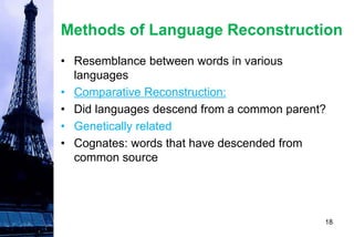 4. intro to lang. 19th century . new words | PPT