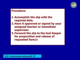 4. leading a small teams commercial cooking | PPTX