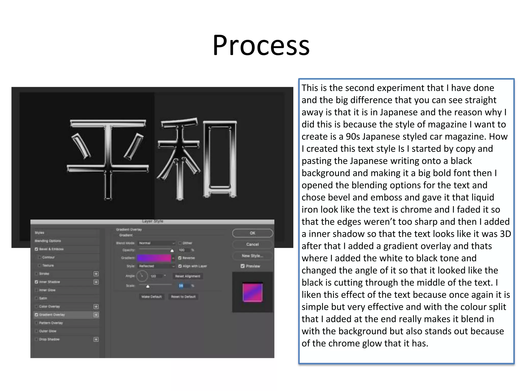 4. production experiments 2 powerpoint | PPTX