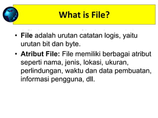 FILLING SYSTEM & FILE MANAGEMENT _Materi Training "KESEKRETARIATAN ...