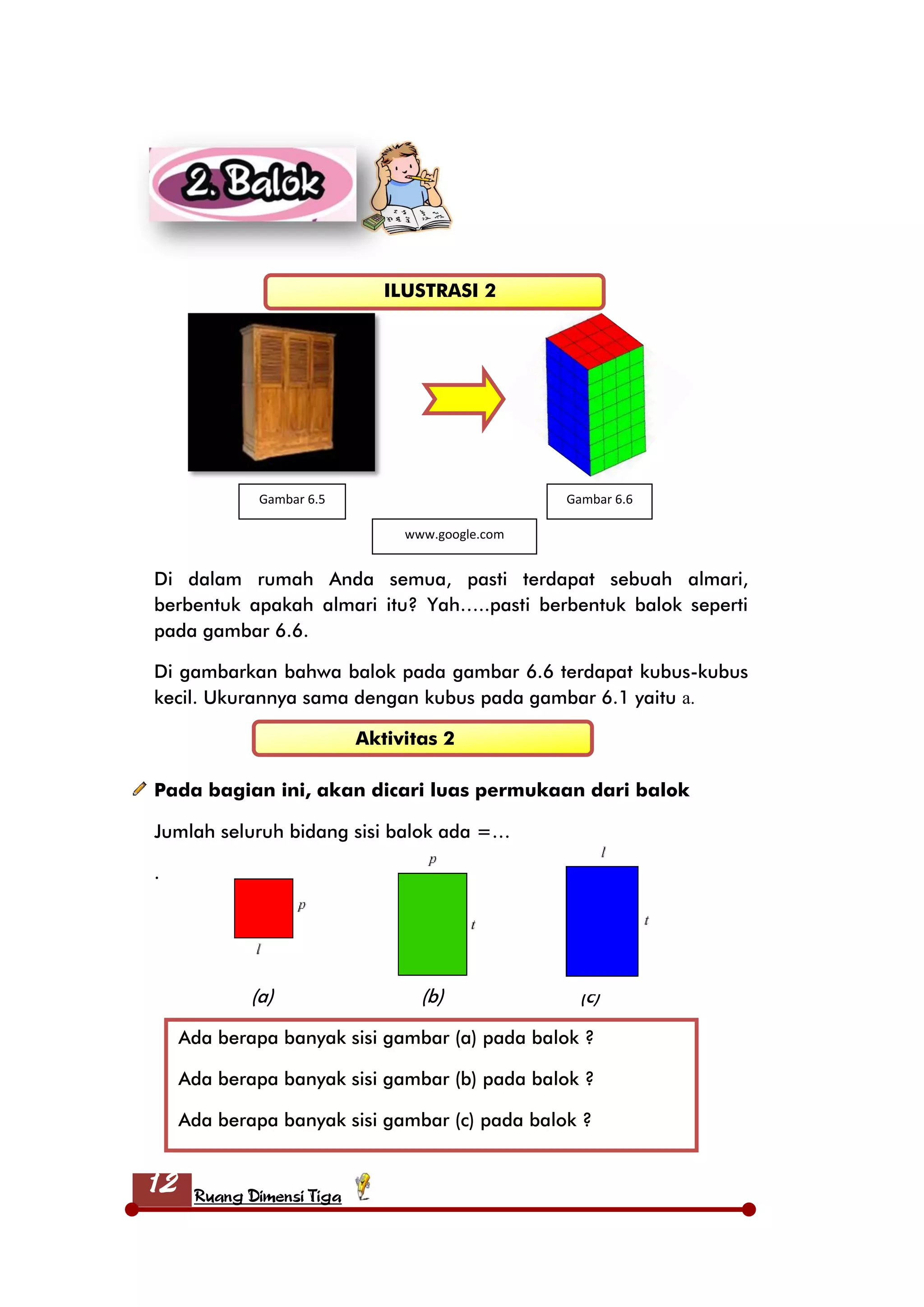 4. modul ruang dimensi tiga 08301244038 | PDF