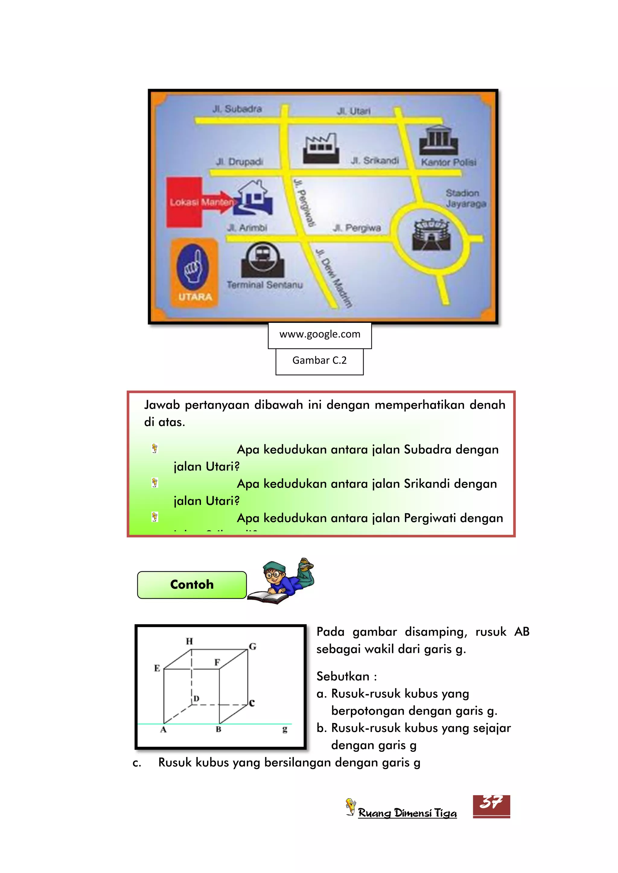 4. modul ruang dimensi tiga 08301244038 | PDF