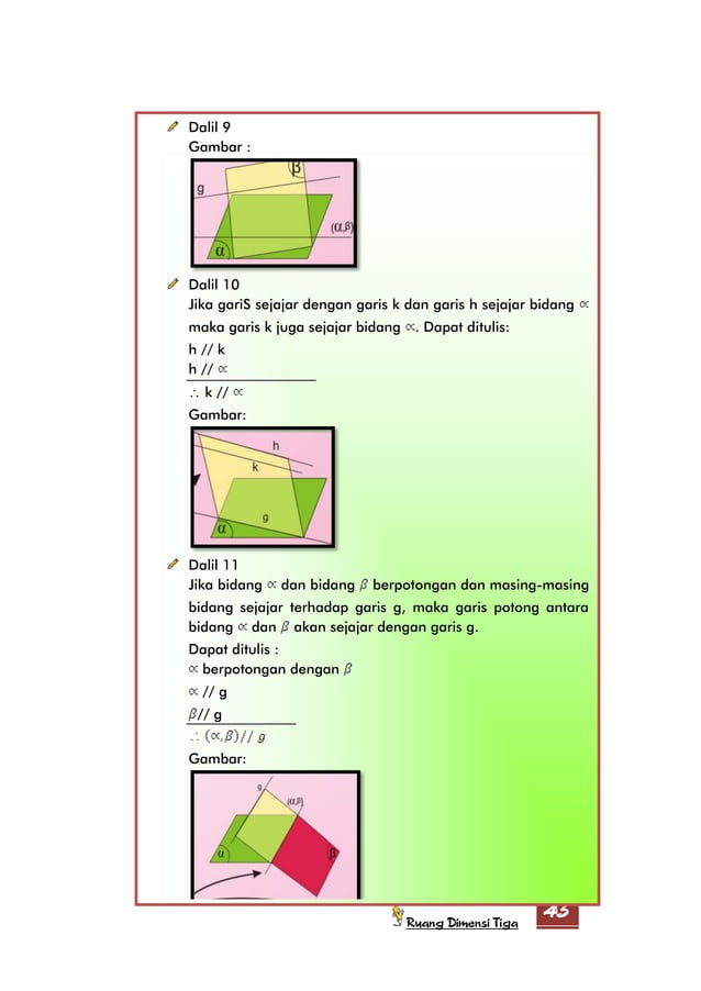 4. modul ruang dimensi tiga 08301244038 | PDF