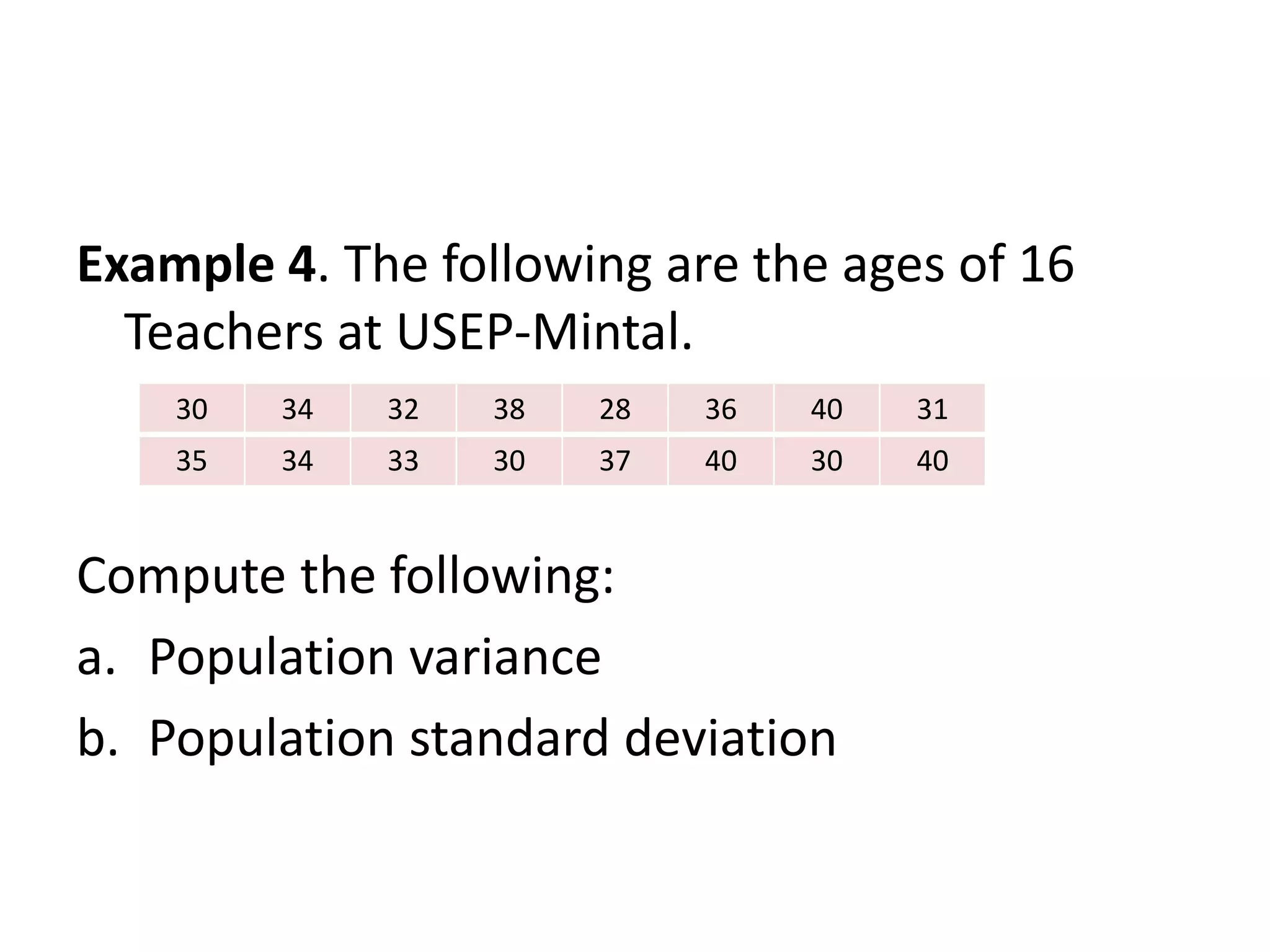 4. parameter and statistic | PPTX