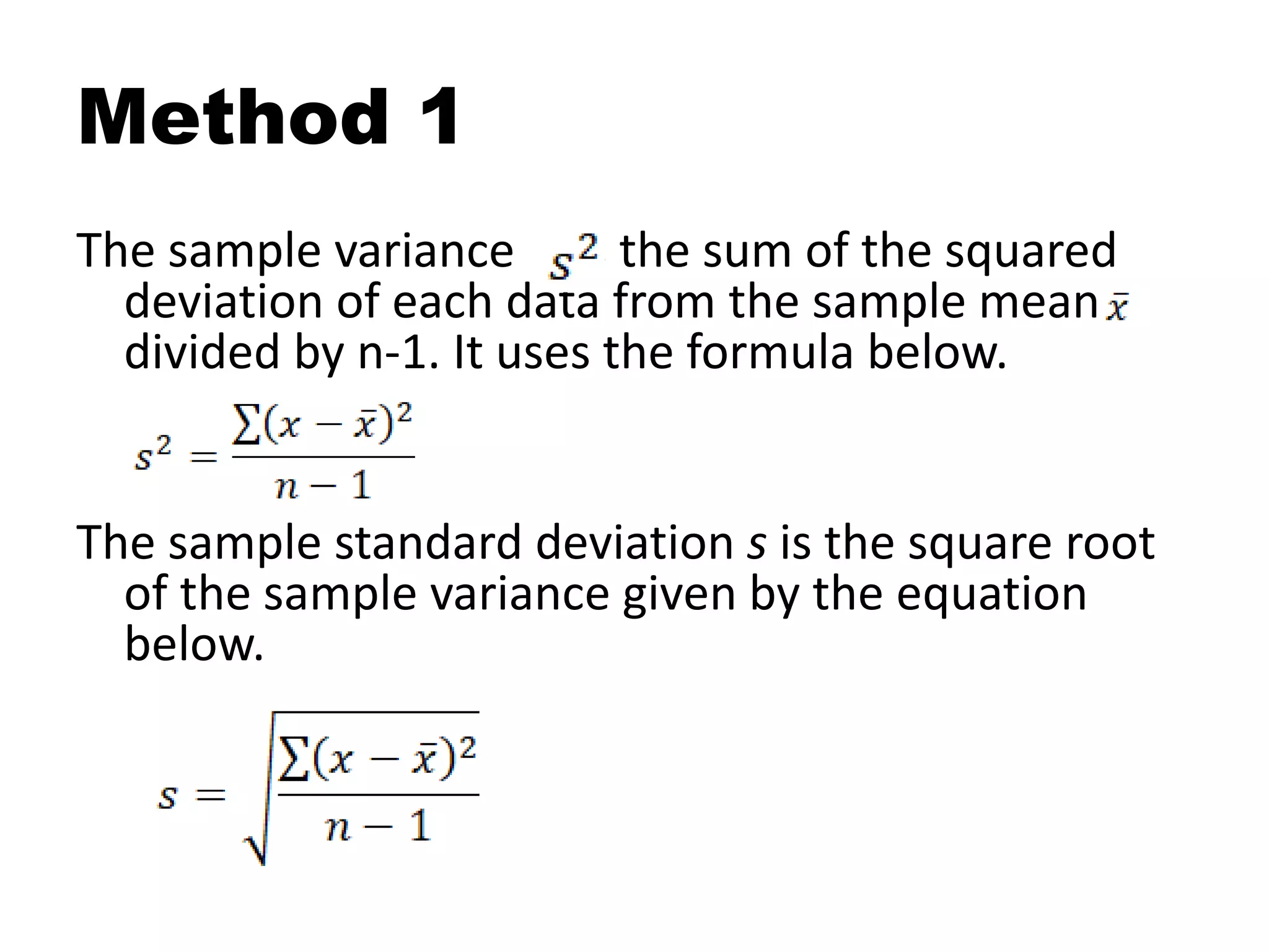 4. parameter and statistic | PPTX