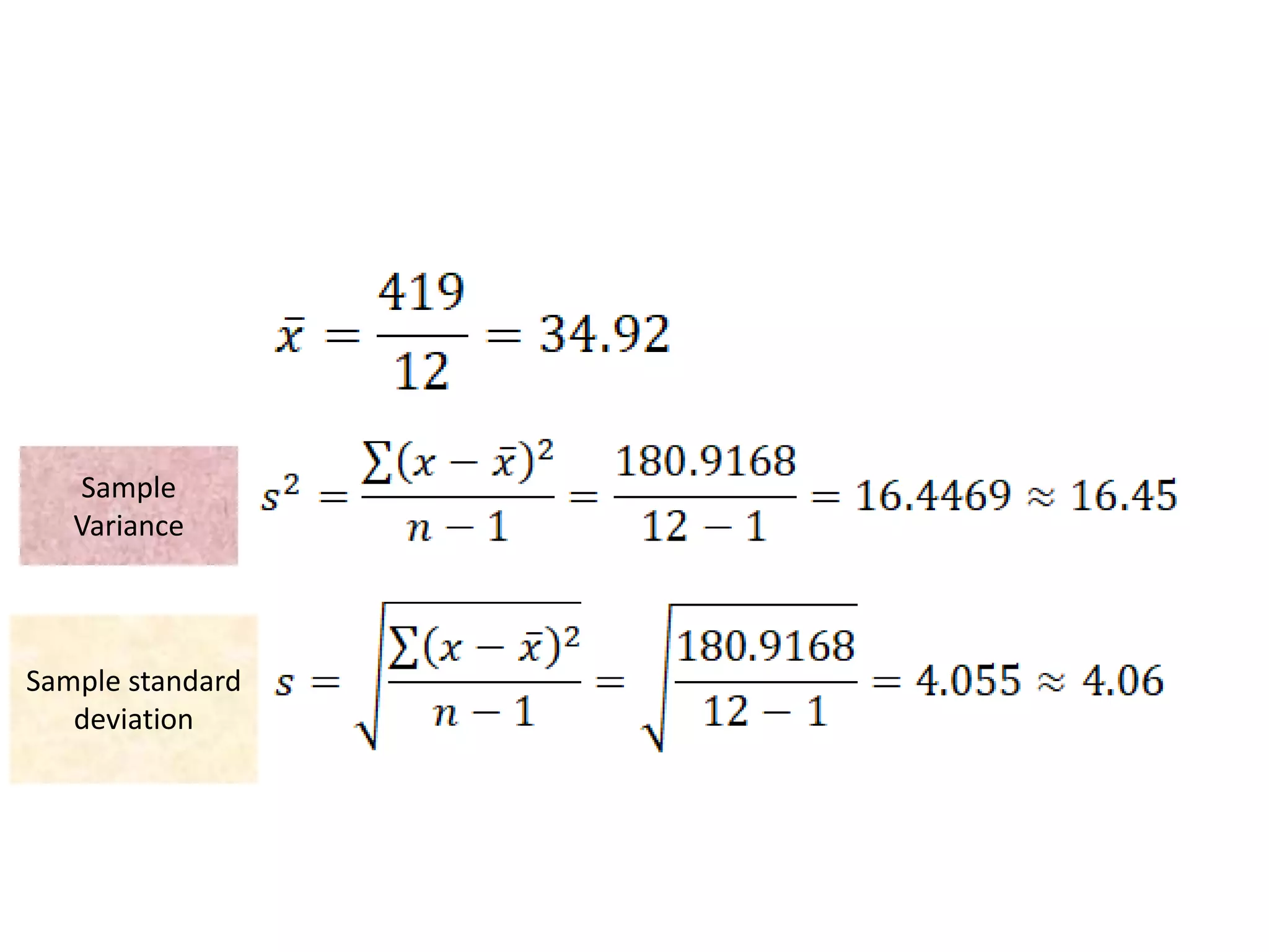 4. parameter and statistic | PPTX
