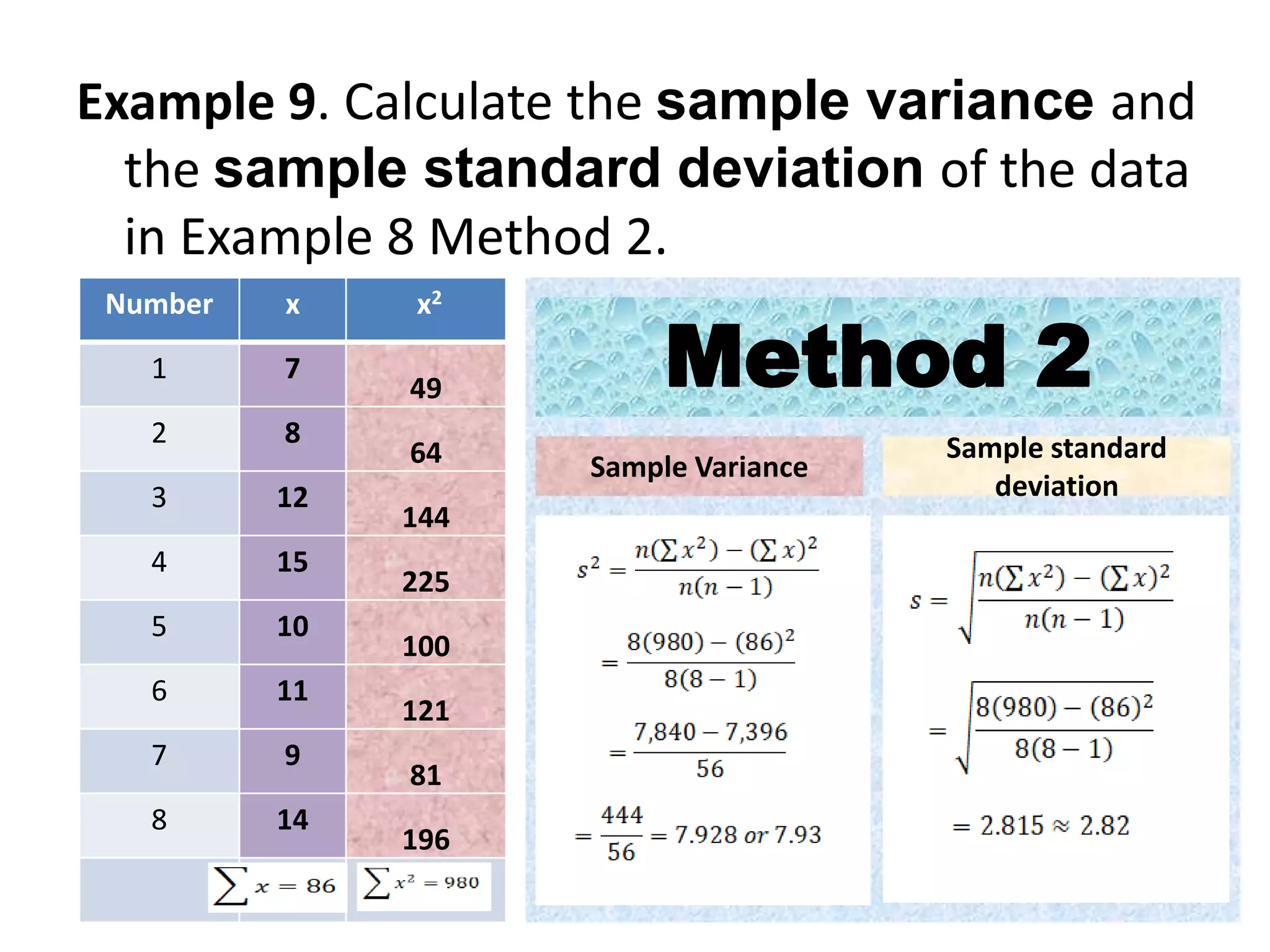 4. parameter and statistic | PPTX