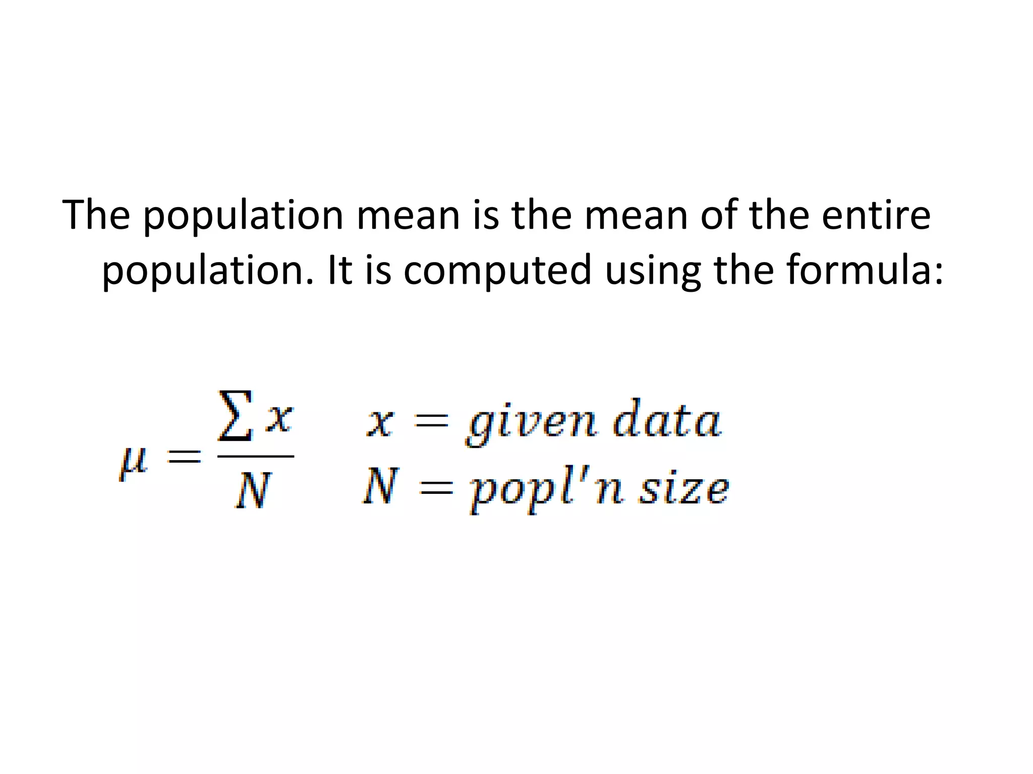 4. parameter and statistic | PPTX