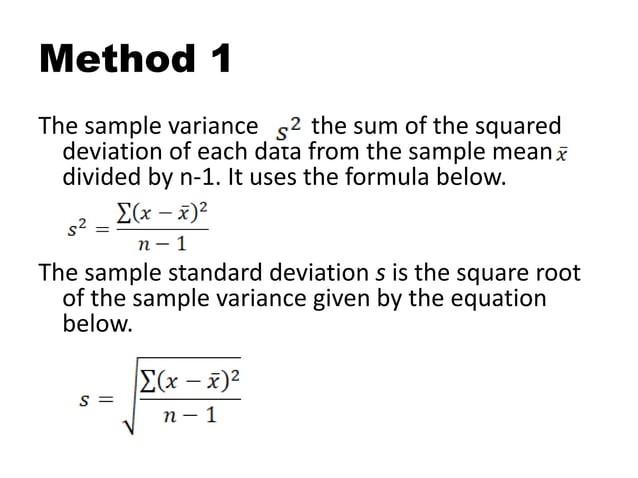 4. parameter and statistic | PPTX