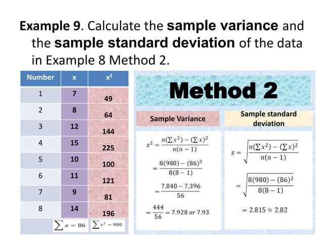 4. parameter and statistic | PPTX
