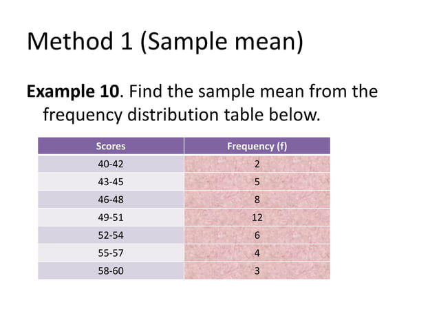 4. parameter and statistic | PPTX