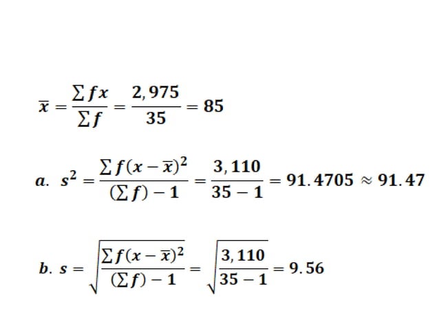 4. parameter and statistic | PPTX