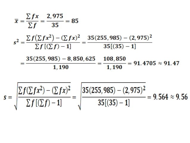 4. parameter and statistic | PPTX